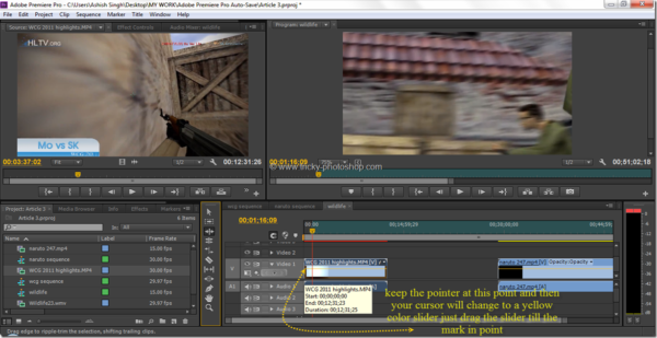 Introduction to Adobe premiere Pro CS6 | TrickyPhotoshop - TrickyPhotoshop
